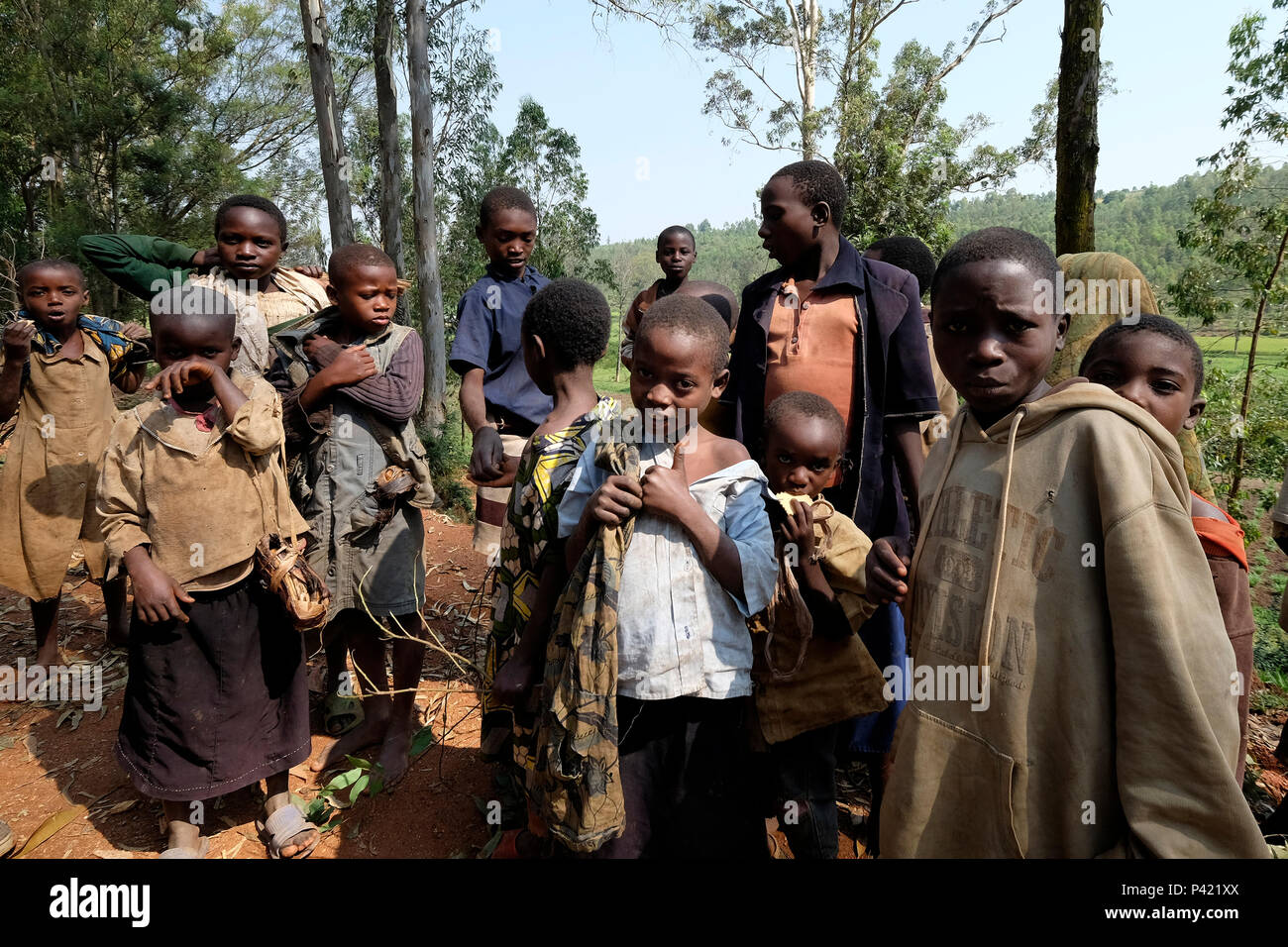 Rwanda, surrounding of Butare, daily life Stock Photo - Alamy