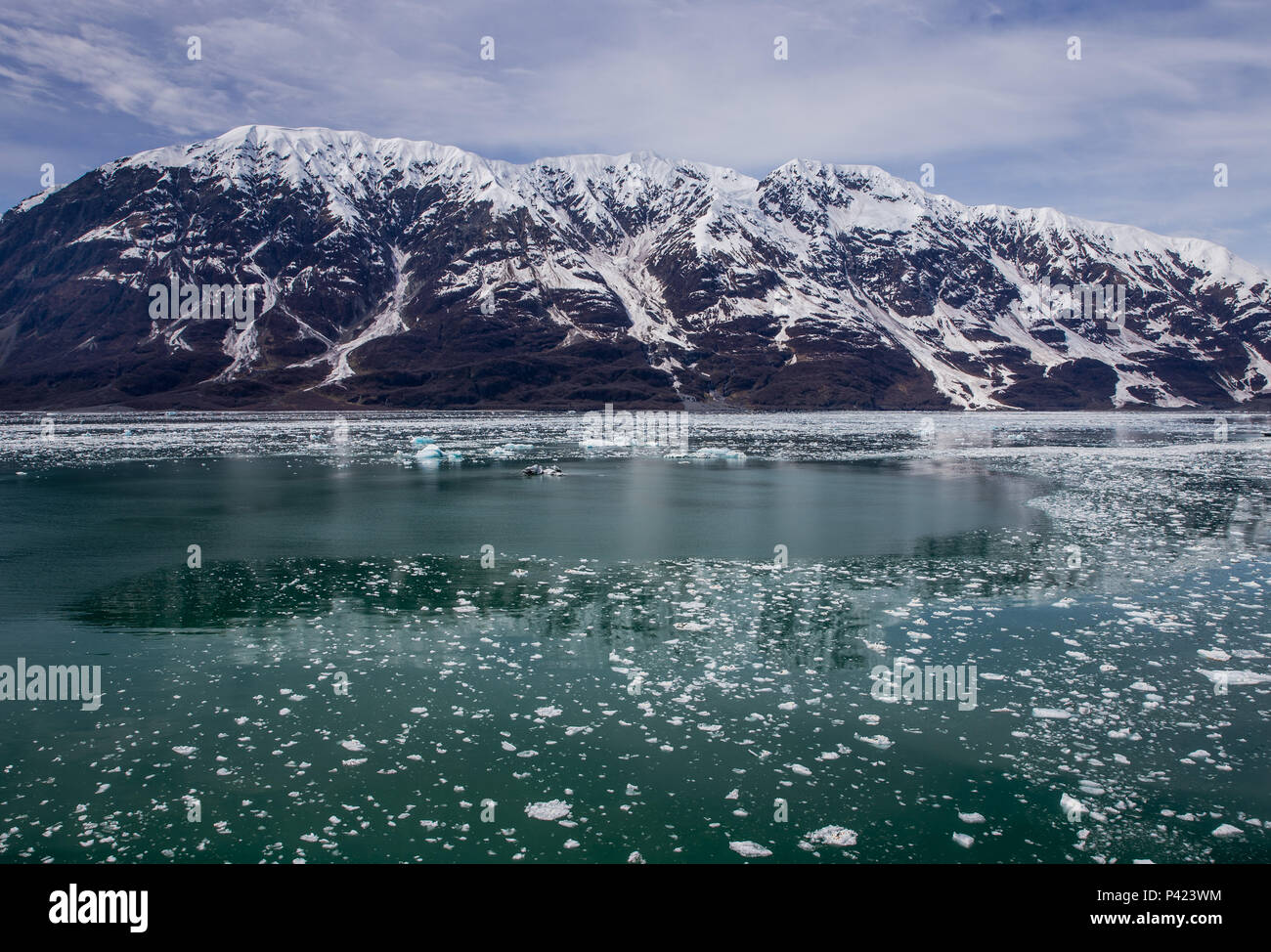 Melting glacier into sea hi-res stock photography and images - Alamy