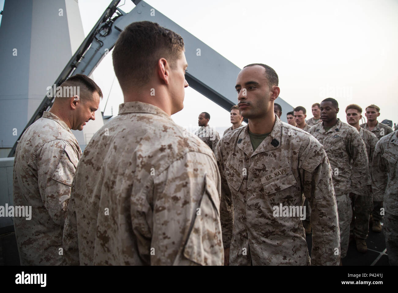 Navy enlisted expeditionary warfare specialist hi-res stock photography ...