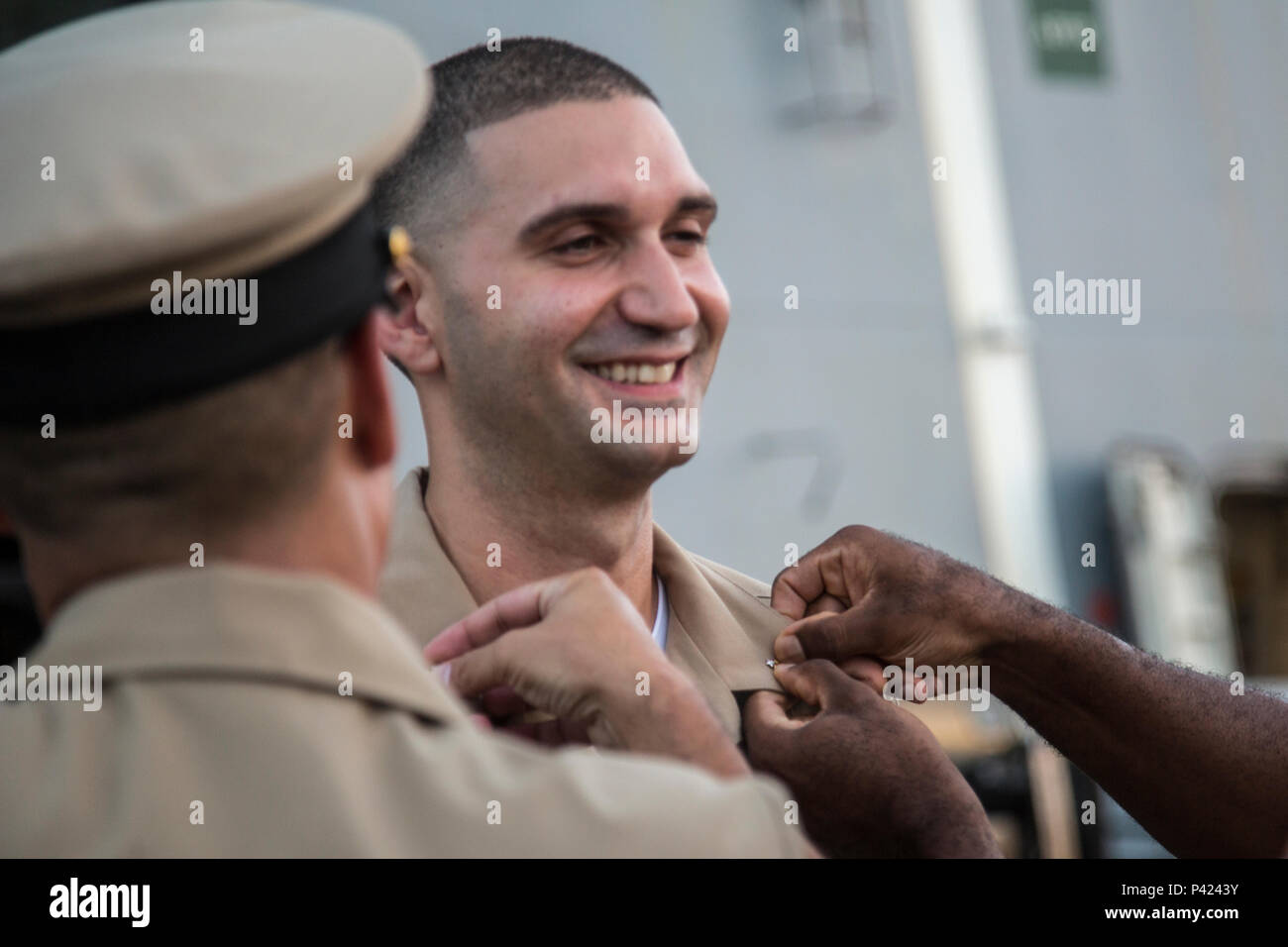 Navy chief petty officer christopher hi-res stock photography and ...