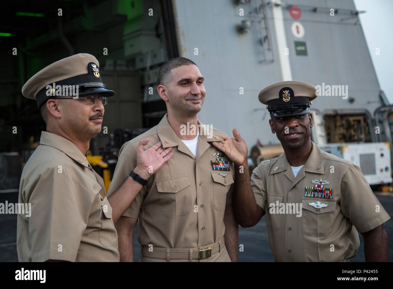 Navy chief petty officer christopher hi-res stock photography and ...
