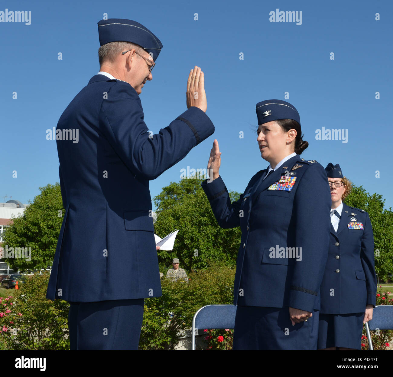 155th Air Refueling Wing Commander, Col. Bob Stevenson, leads 155th ...