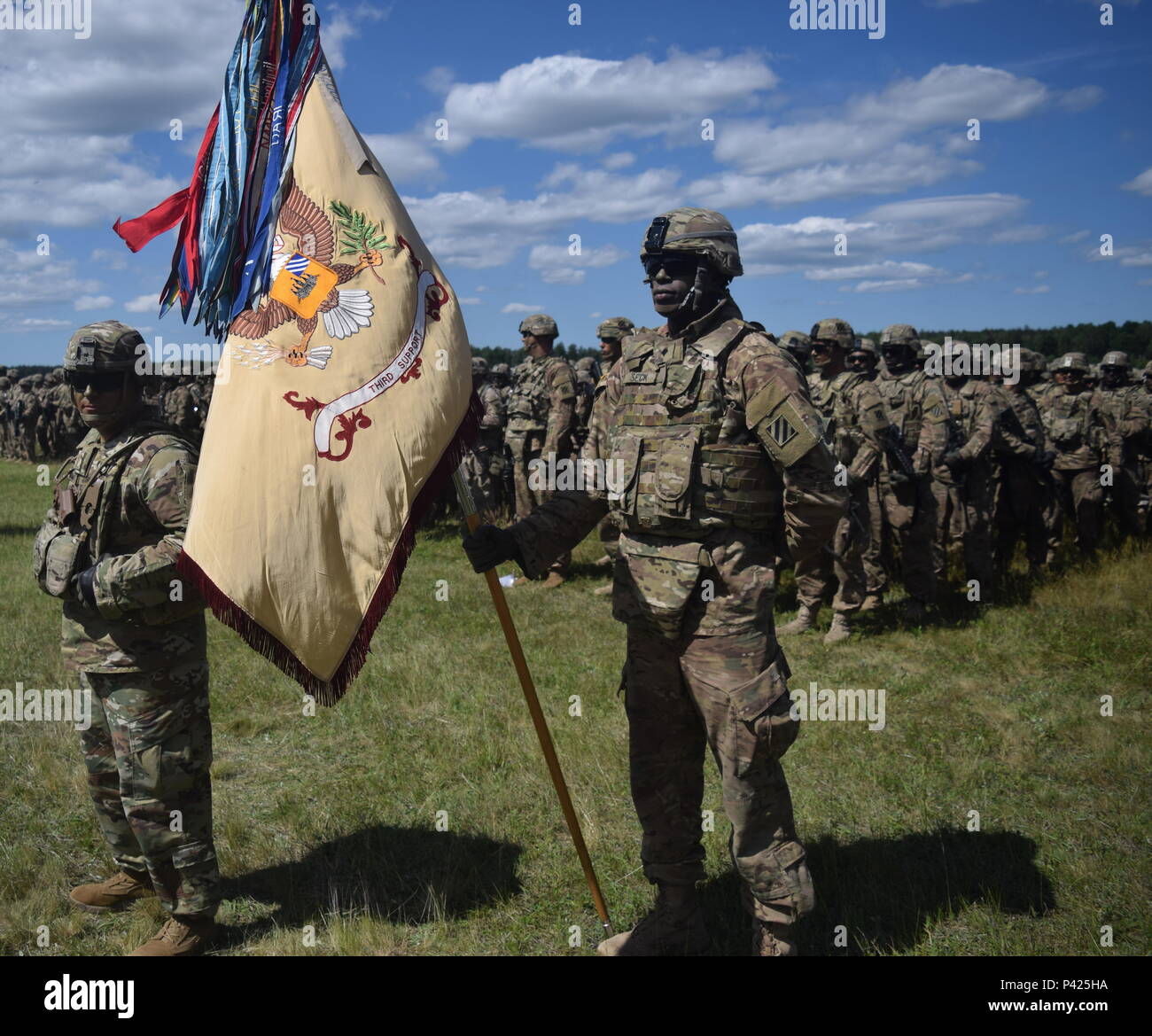 During the opening ceremony of Exercise Anakonda 16 at Drawsko ...