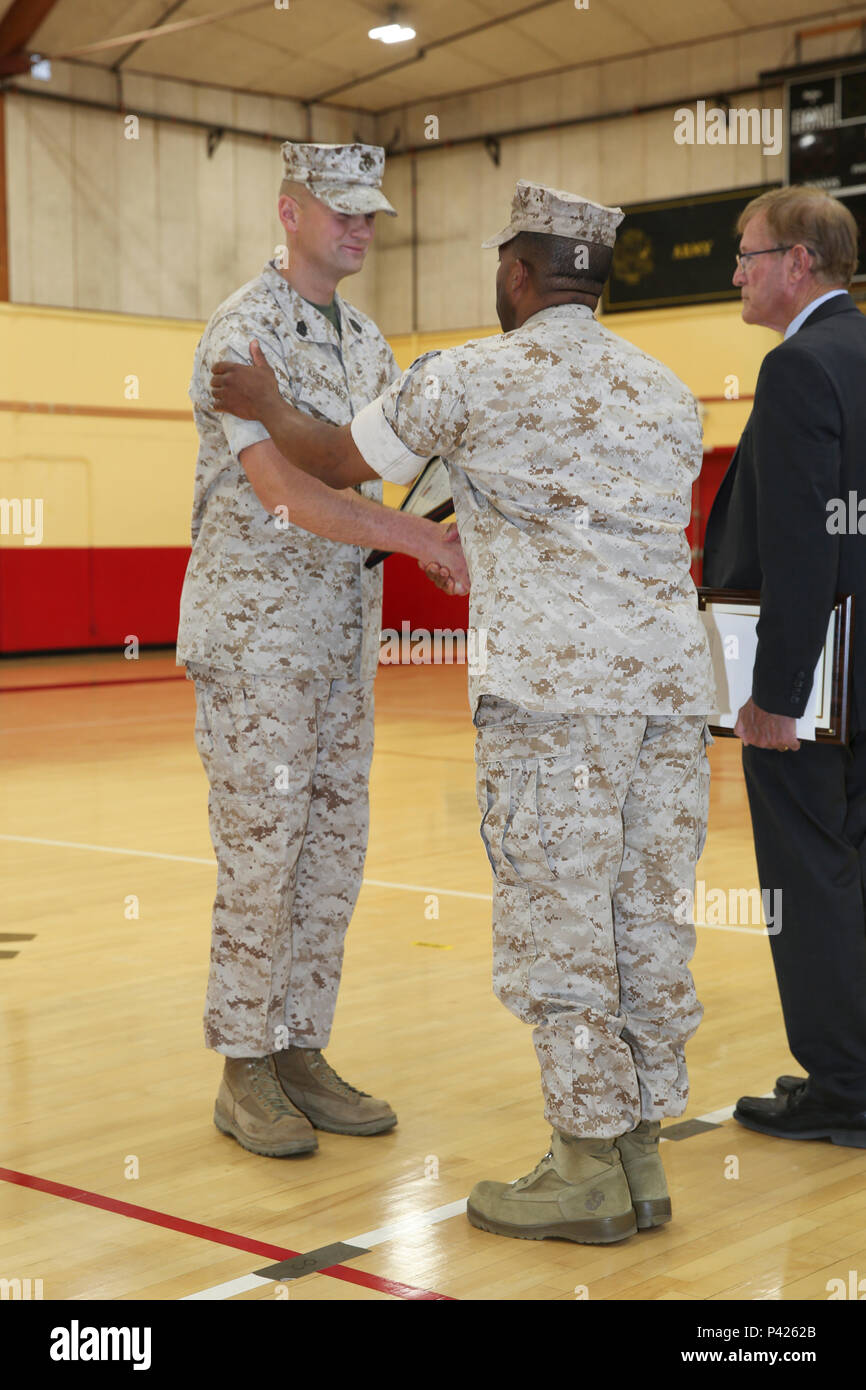 Col. Sekou Karega, Commanding Officer of Marine Corps Logistics Base ...
