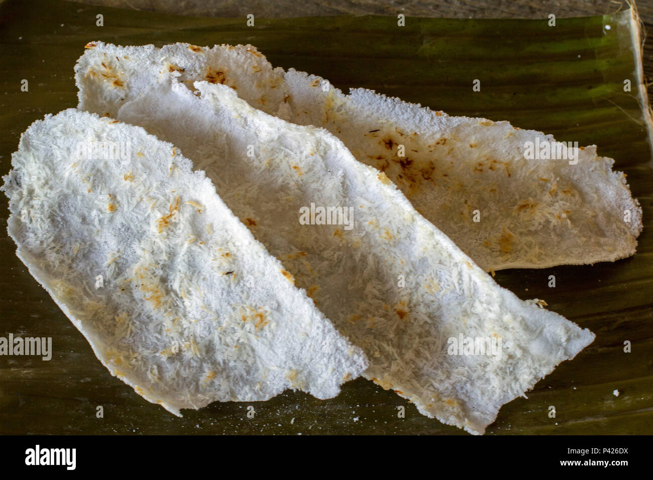 Beiju de mandioca, Casa da farinha no Quilombo de Cordoaria,Vila de ...
