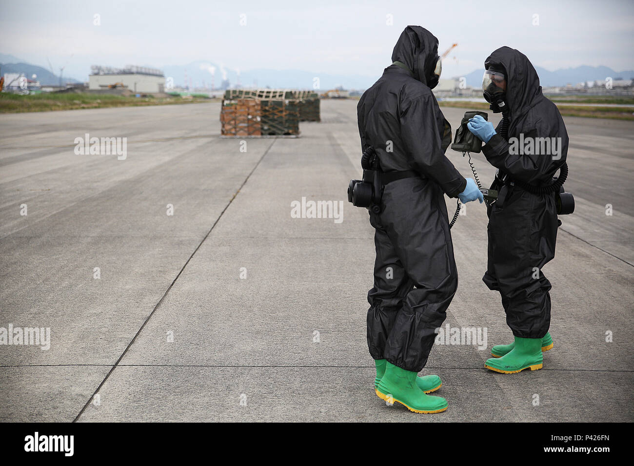 U.S. Marines from 3rd Marine Division, Chemical, Biological ...
