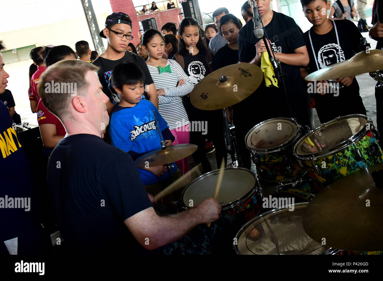 160608-N-QV906-128 SUBIC BAY, Philippines (June 8, 2016) Chief Musician ...