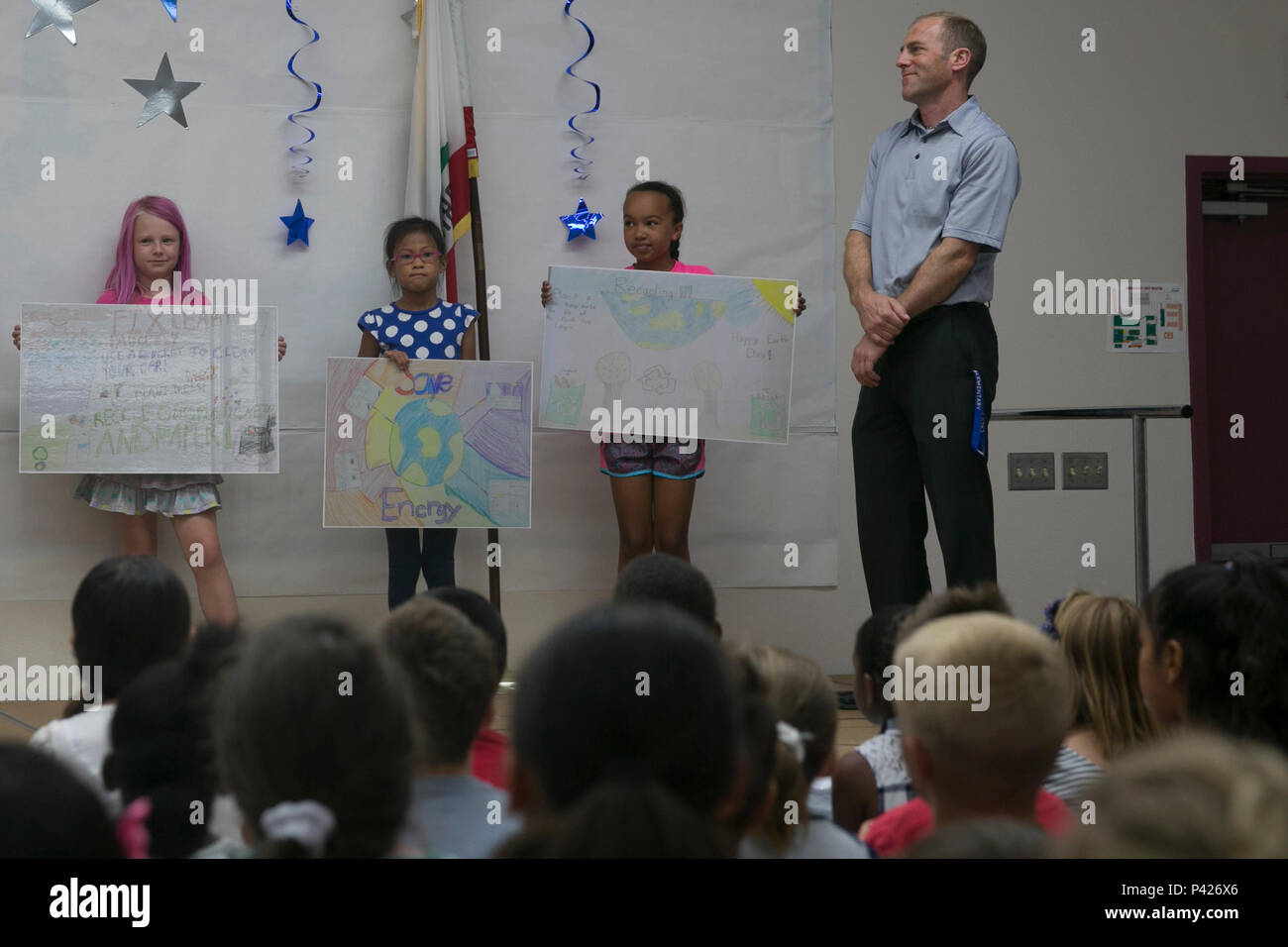 Audrey Roberts and Kecel Sabio, third Grader, and Shaylin Metcalfe ...