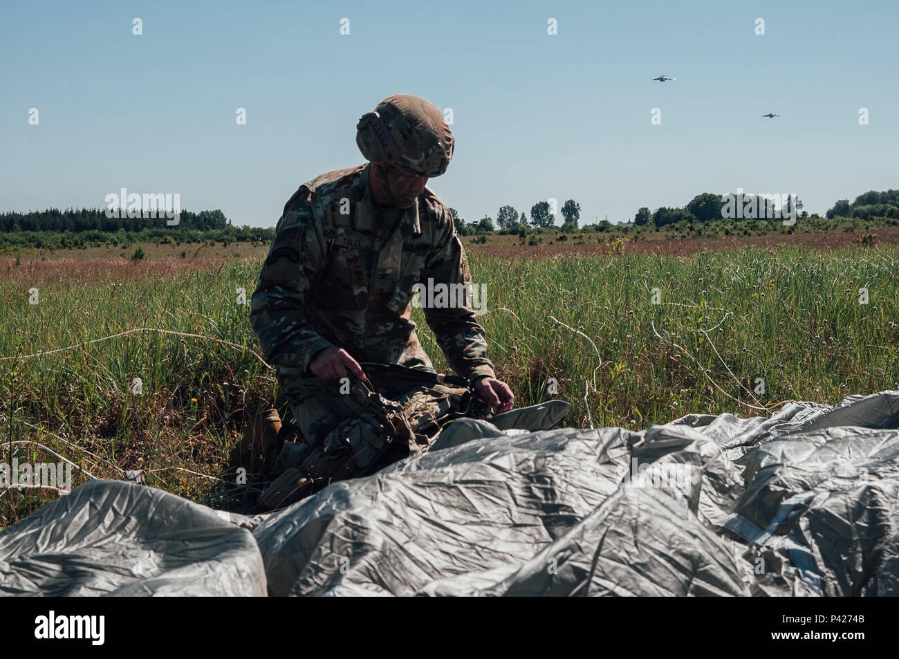 Col. Colin Tuley, commander, 1st Brigade Combat Team, 82nd Airborne ...