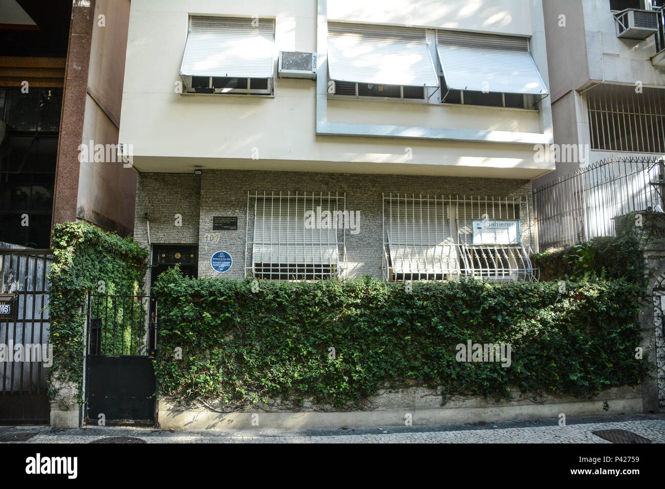 Casa Tom Jobim, localizada em Ipanema, Rio de Janeiro, RJ Stock Photo ...