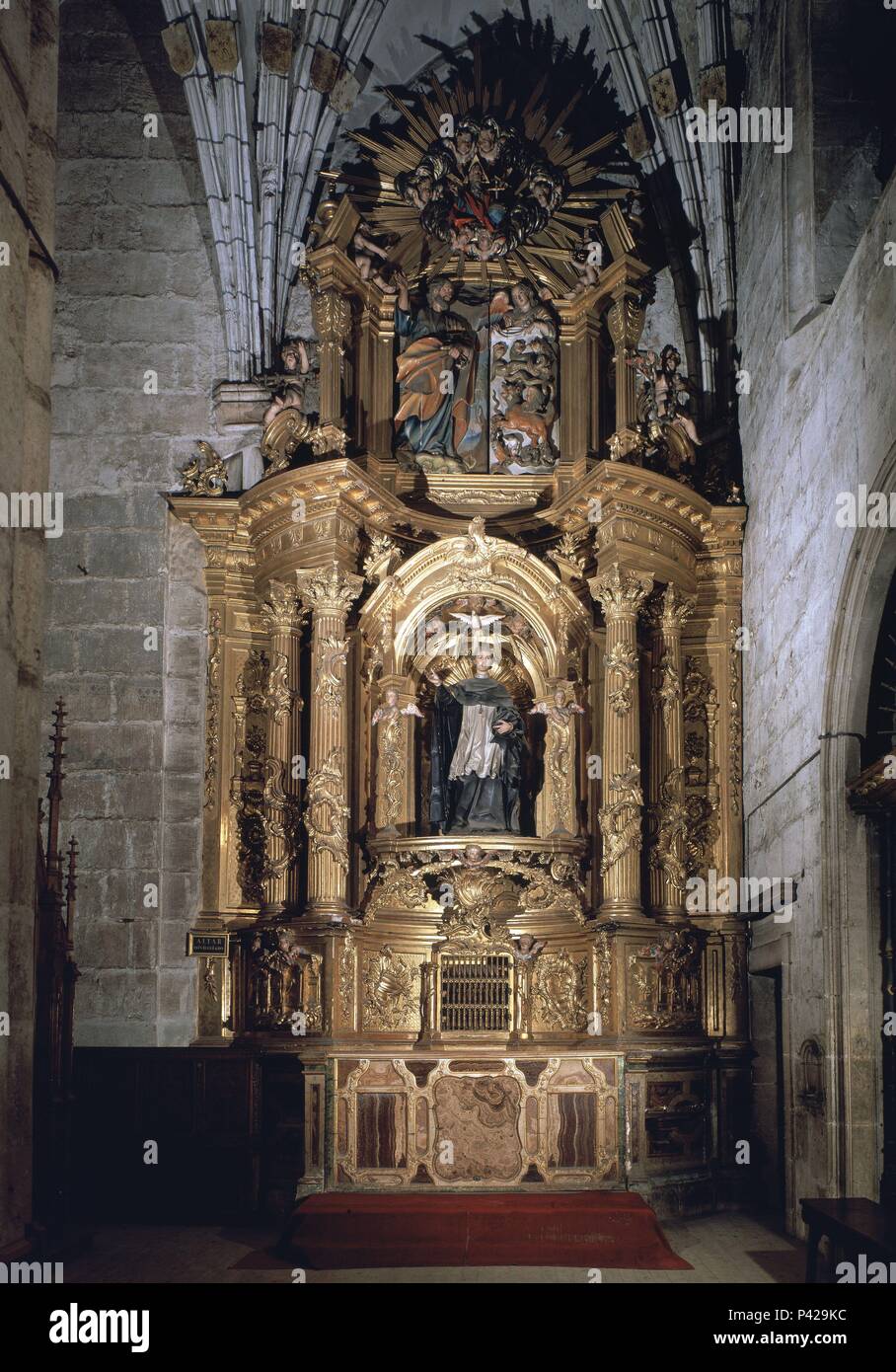RETABLO DE SAN JUAN DE SAHAGUN EN LA CAPILLA DE SAN JUAN - 1766. Author ...