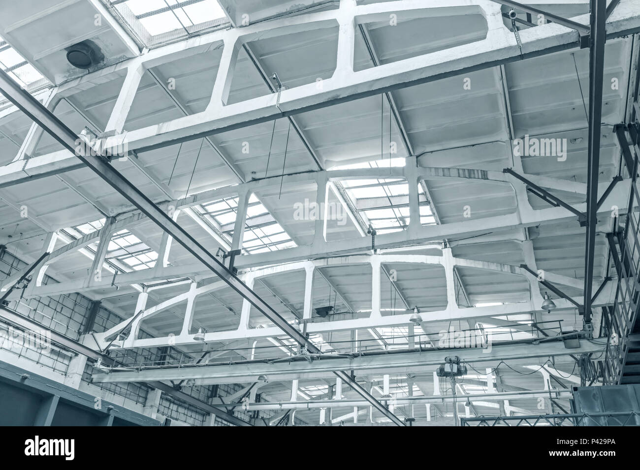 Industrial I Beam In Ceiling 1,205 Ceiling Exposed Beams Royalty Free
