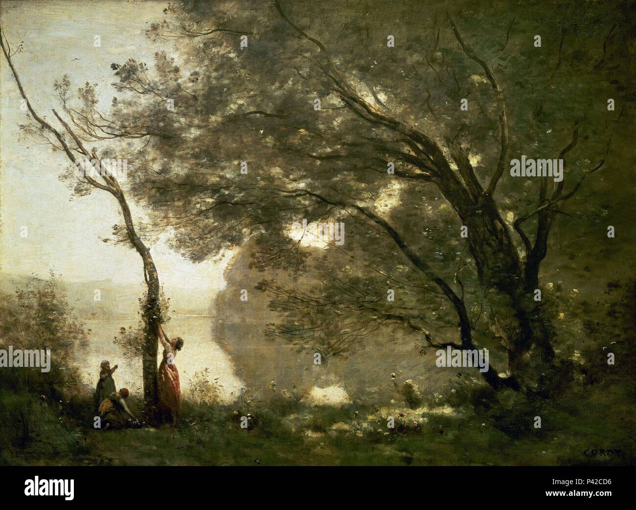 Recollections of Mortefontaine - 1864 - 65x89 cm - oil on canvas ...