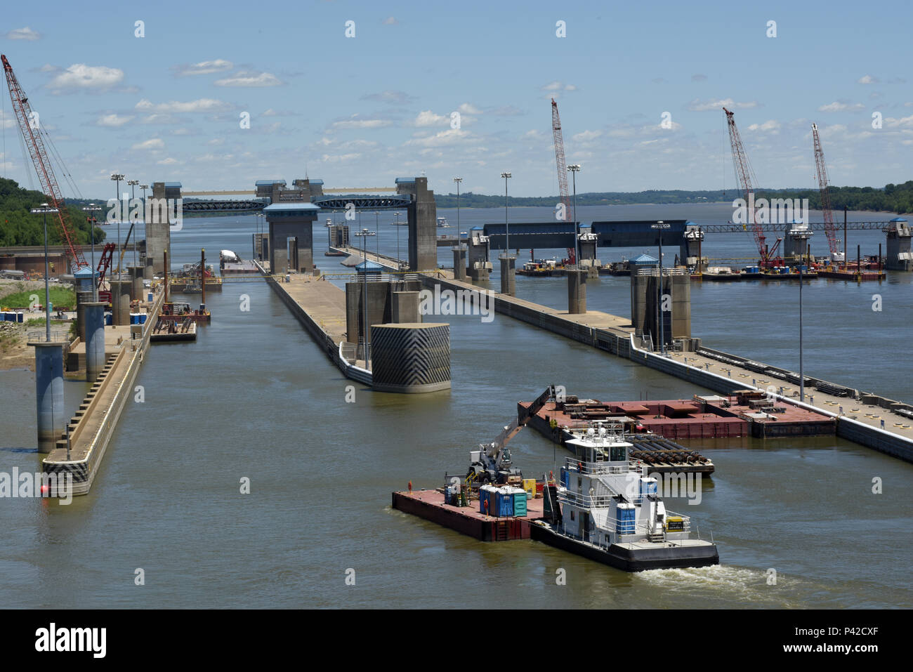 Olmsted locks and dam project hi-res stock photography and images - Alamy