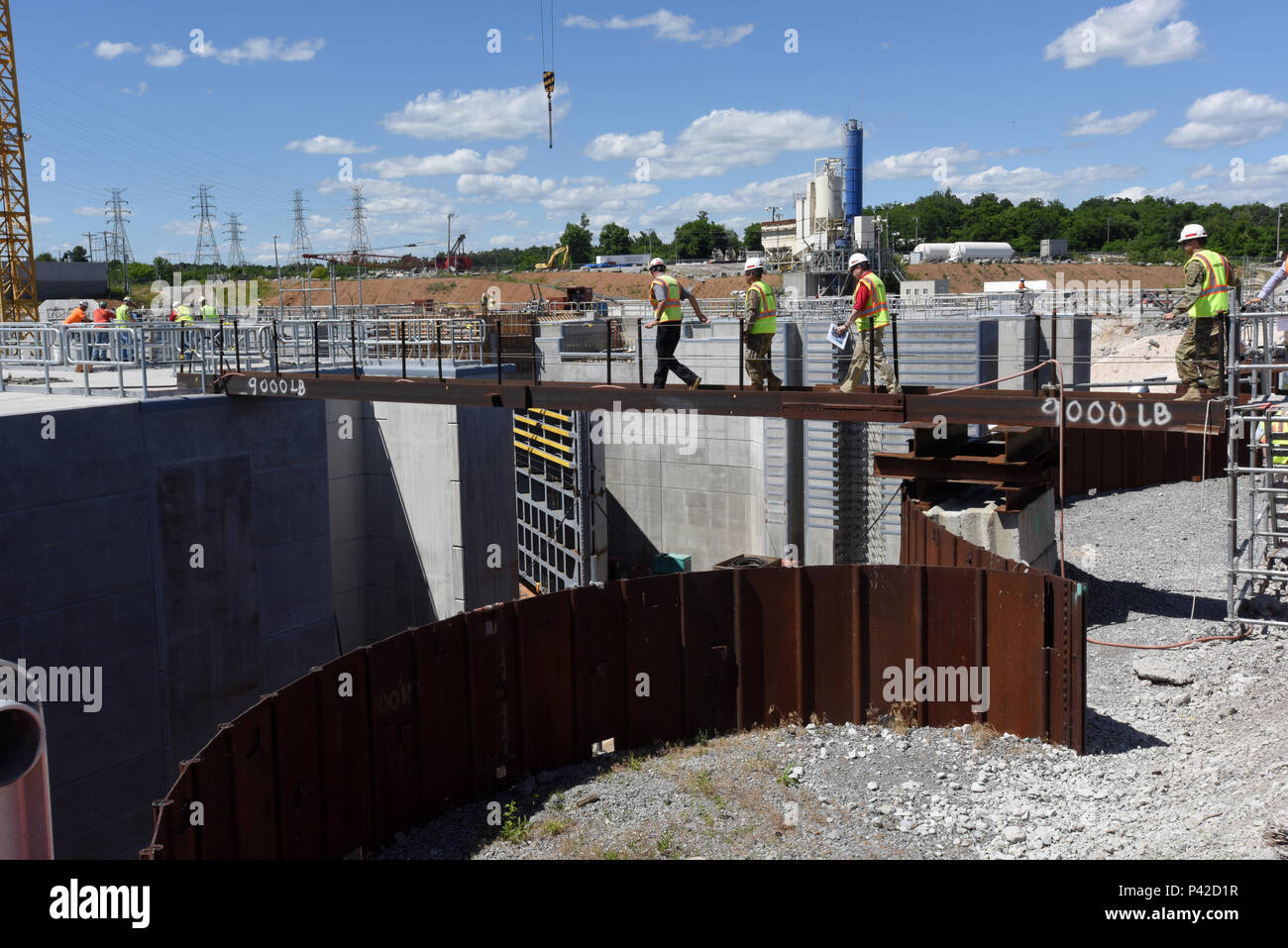 Kentucky lock addition project hi-res stock photography and images - Alamy