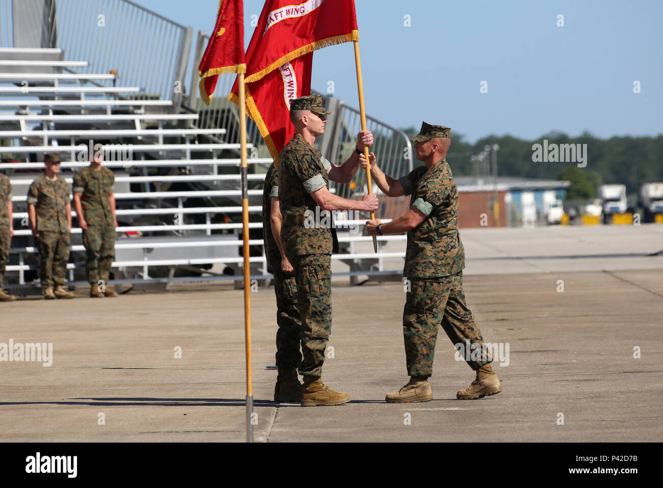 Former 2nd Marine Aircraft Wing commanding general, Maj. Gen. Gary L ...