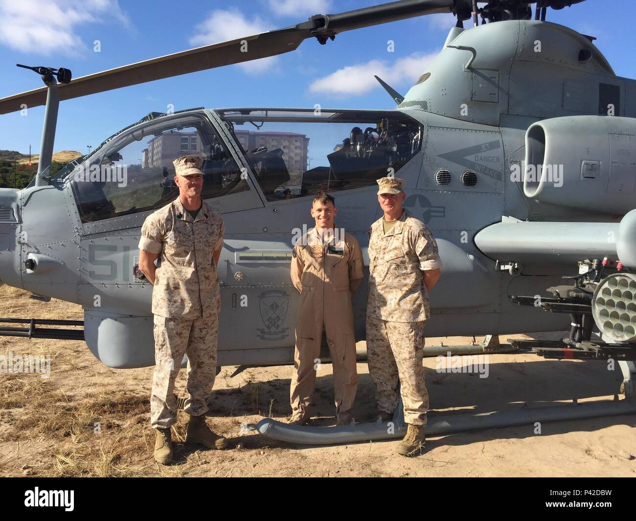 Capt. Jason Grimes, a UH-1Z Cobra pilot with Marine Light Attack ...