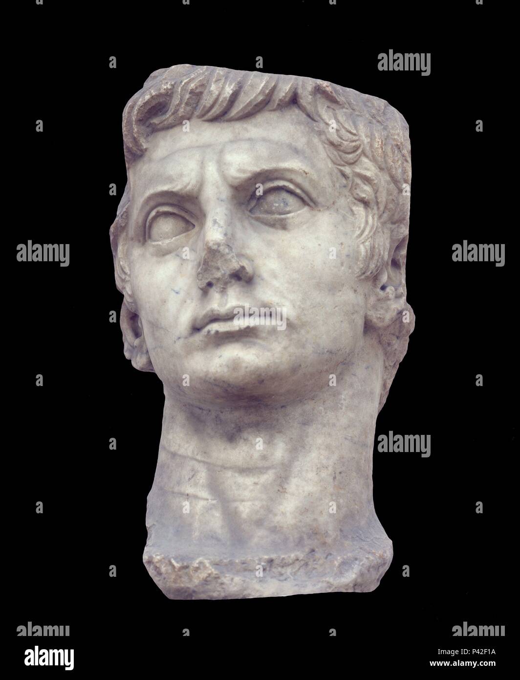 Emperador romano augusto hi-res stock photography and images - Alamy