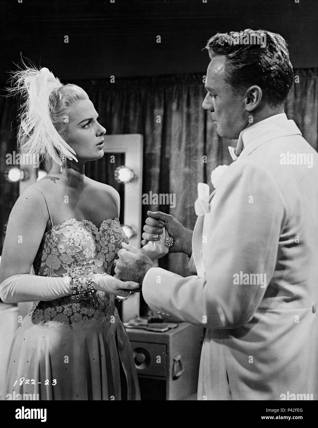 Martha Hyer In Satin