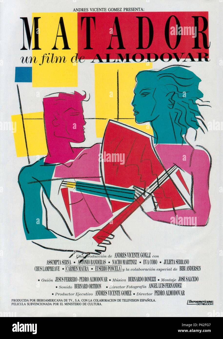 Almodovar poster hi-res stock photography and images - Alamy