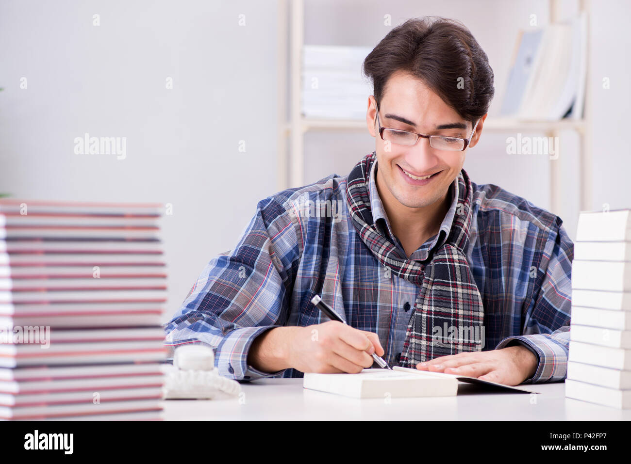 Signing booklet hi-res stock photography and images - Alamy
