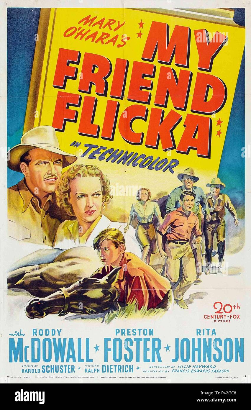 Original Film Title: MY FRIEND FLICKA. English Title: MY FRIEND FLICKA ...