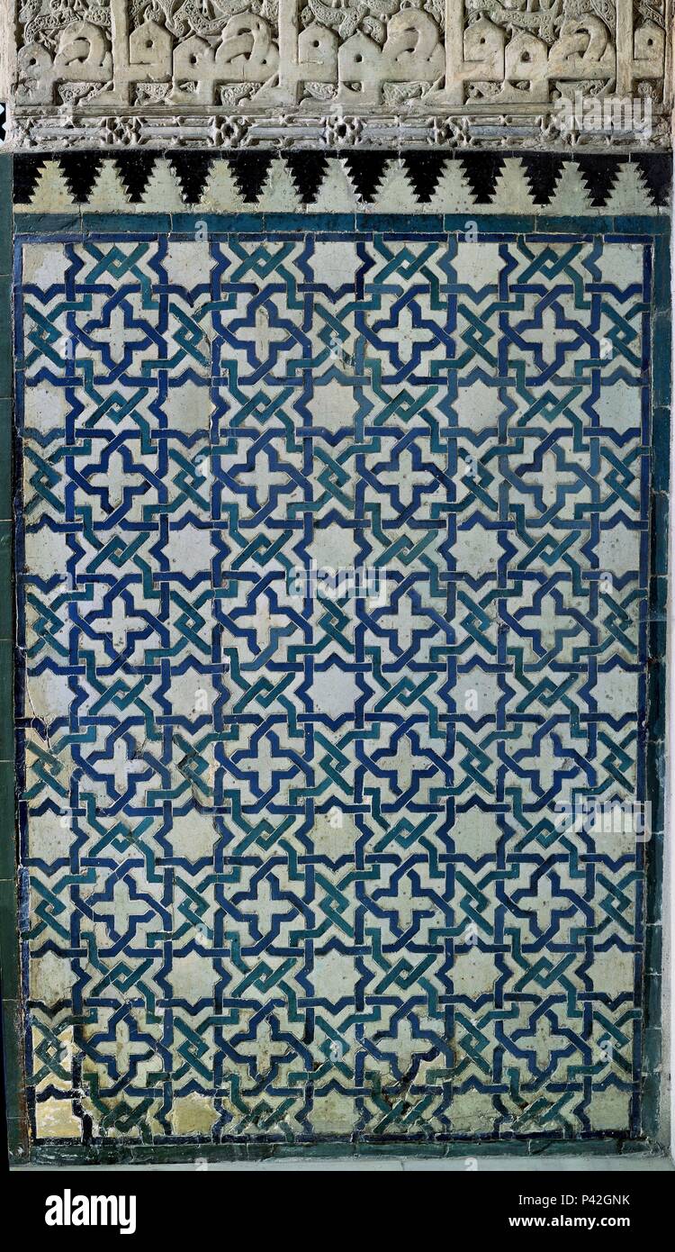 PANEL DE ALICATADOS NAZARI CON GAMA FRIA DEL CUARTO REAL DE SANTO ...