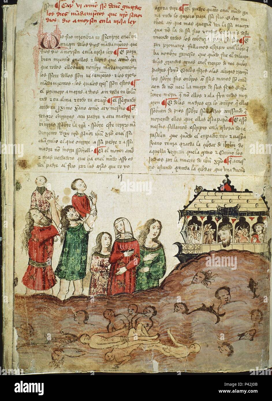 LIBRO DE LOS CASTIGOS DEL REY SANCHO IV DE CASTILLA - "ARCA DE NOE ...