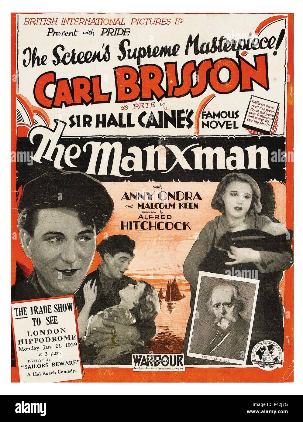 Original Film Title: THE MANXMAN. English Title: THE MANXMAN. Film ...