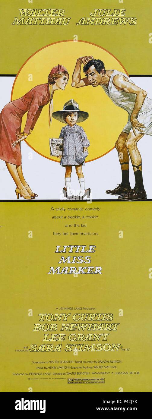 Little miss marker poster hi-res stock photography and images - Alamy