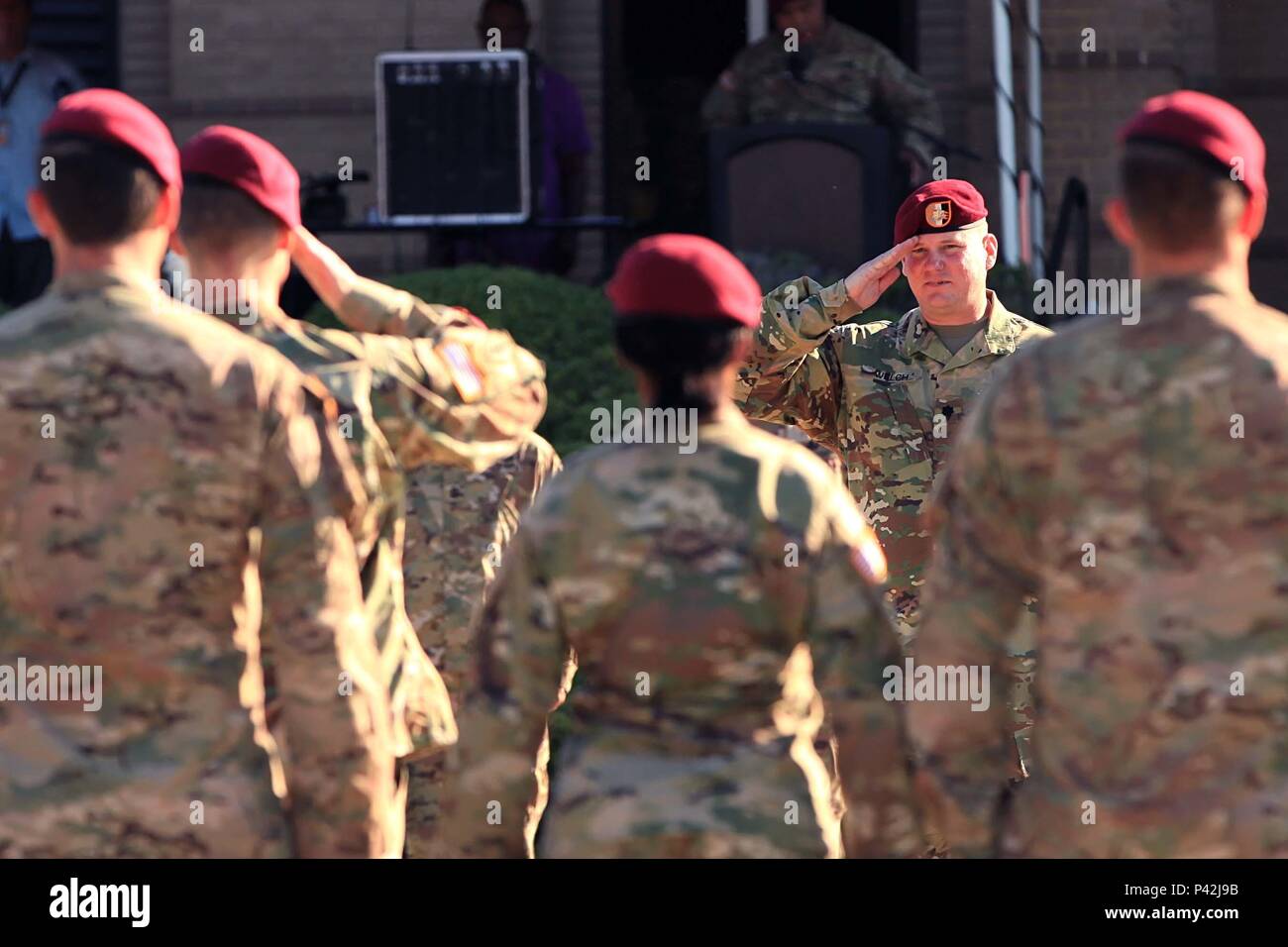 Lt. Col. Marcus Welch, commander of 8th Military Information Support ...
