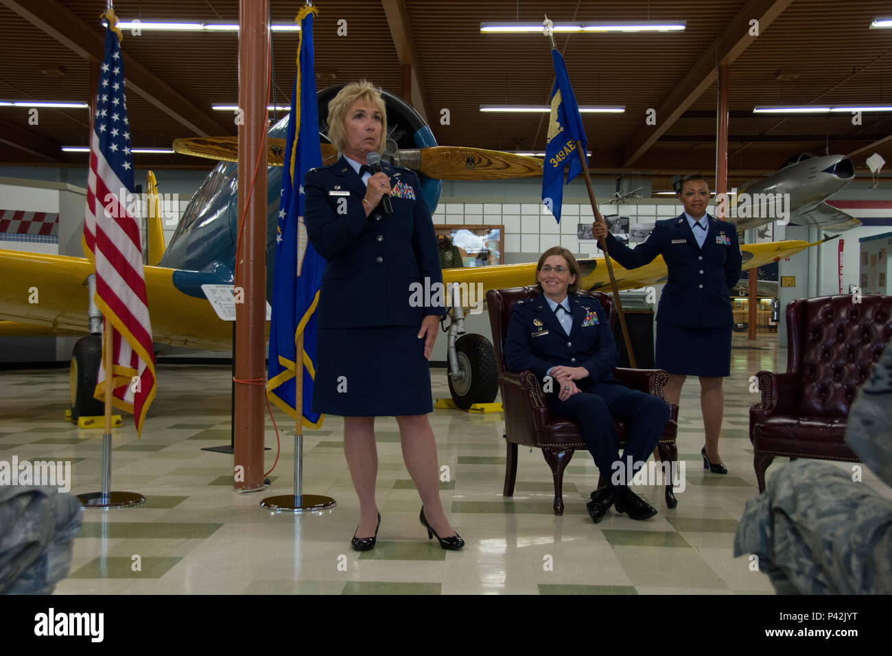 Col. Jeanne K. LaFountain assumed command of the 349th Aeromedical ...