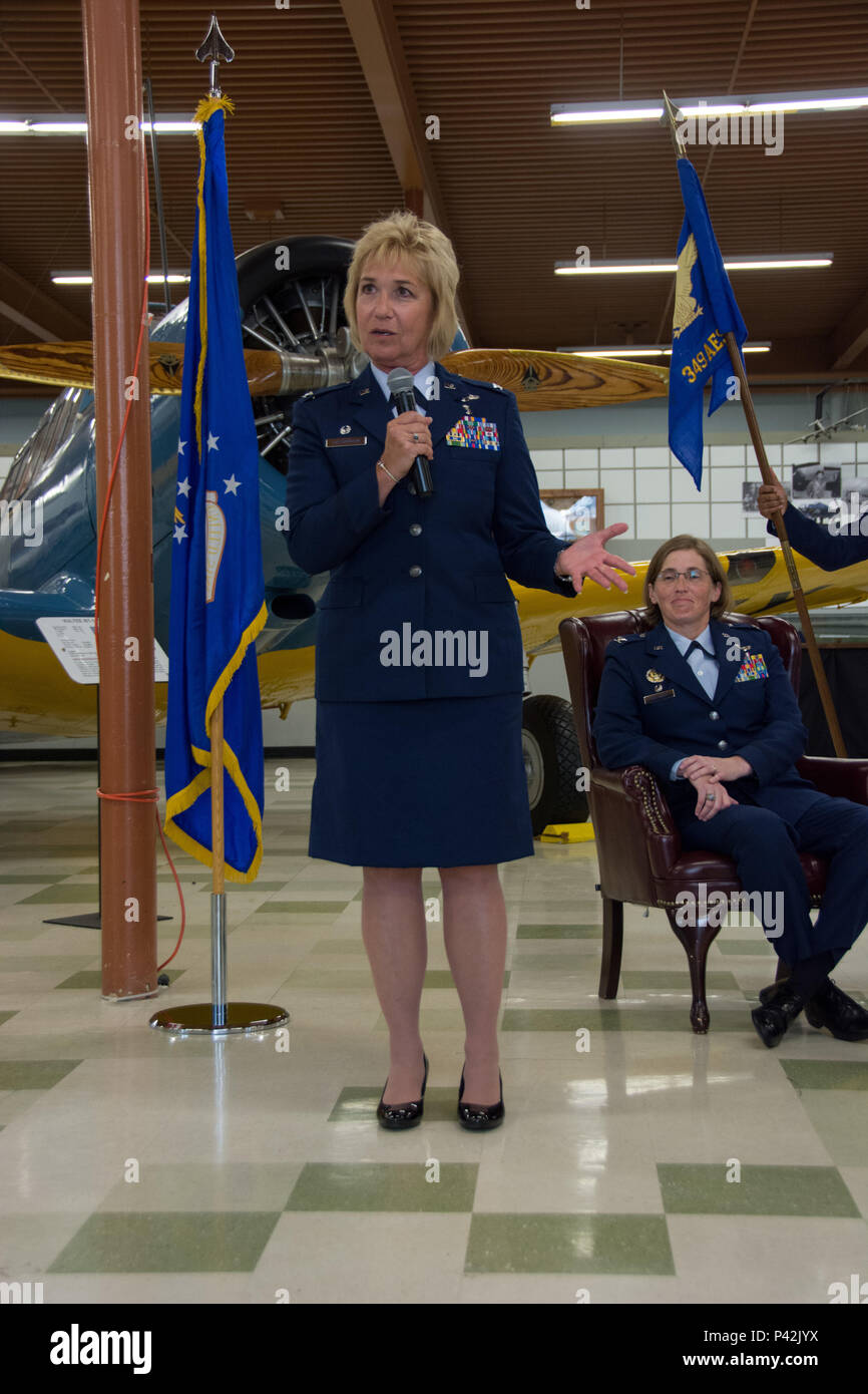 60th amw assumption of command hi-res stock photography and images - Alamy