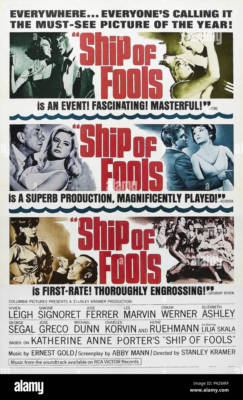 Original Film Title: SHIP OF FOOLS. English Title: SHIP OF FOOLS. Film ...