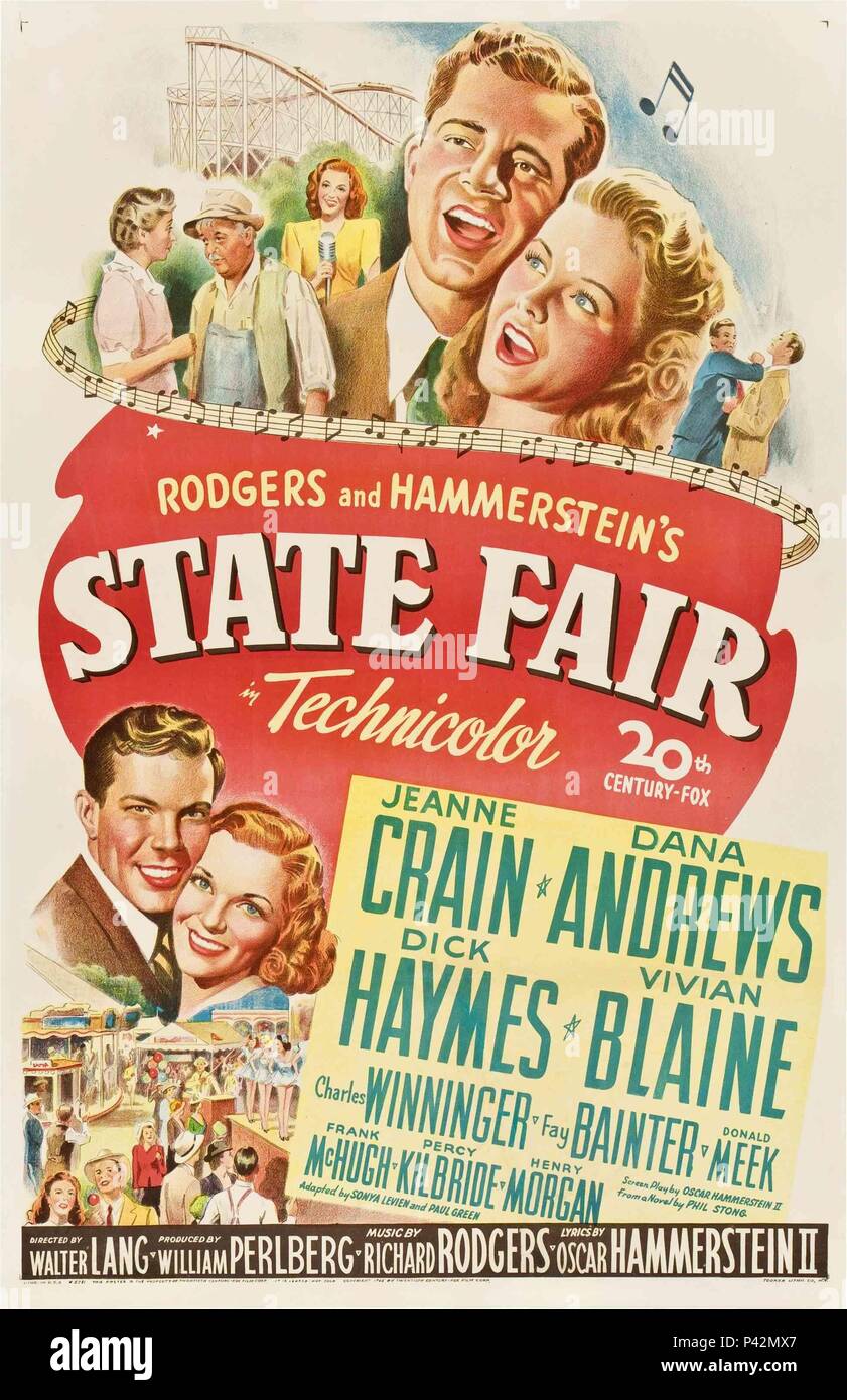 Original Film Title: STATE FAIR. English Title: STATE FAIR. Film ...