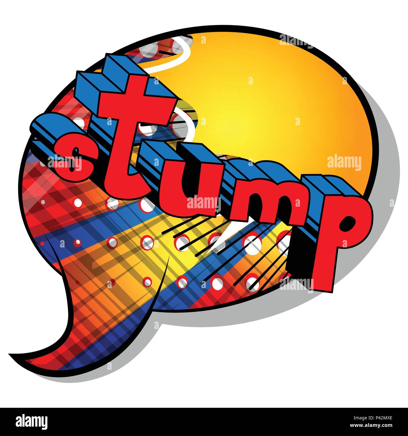 Stump speaking Stock Vector Images - Alamy