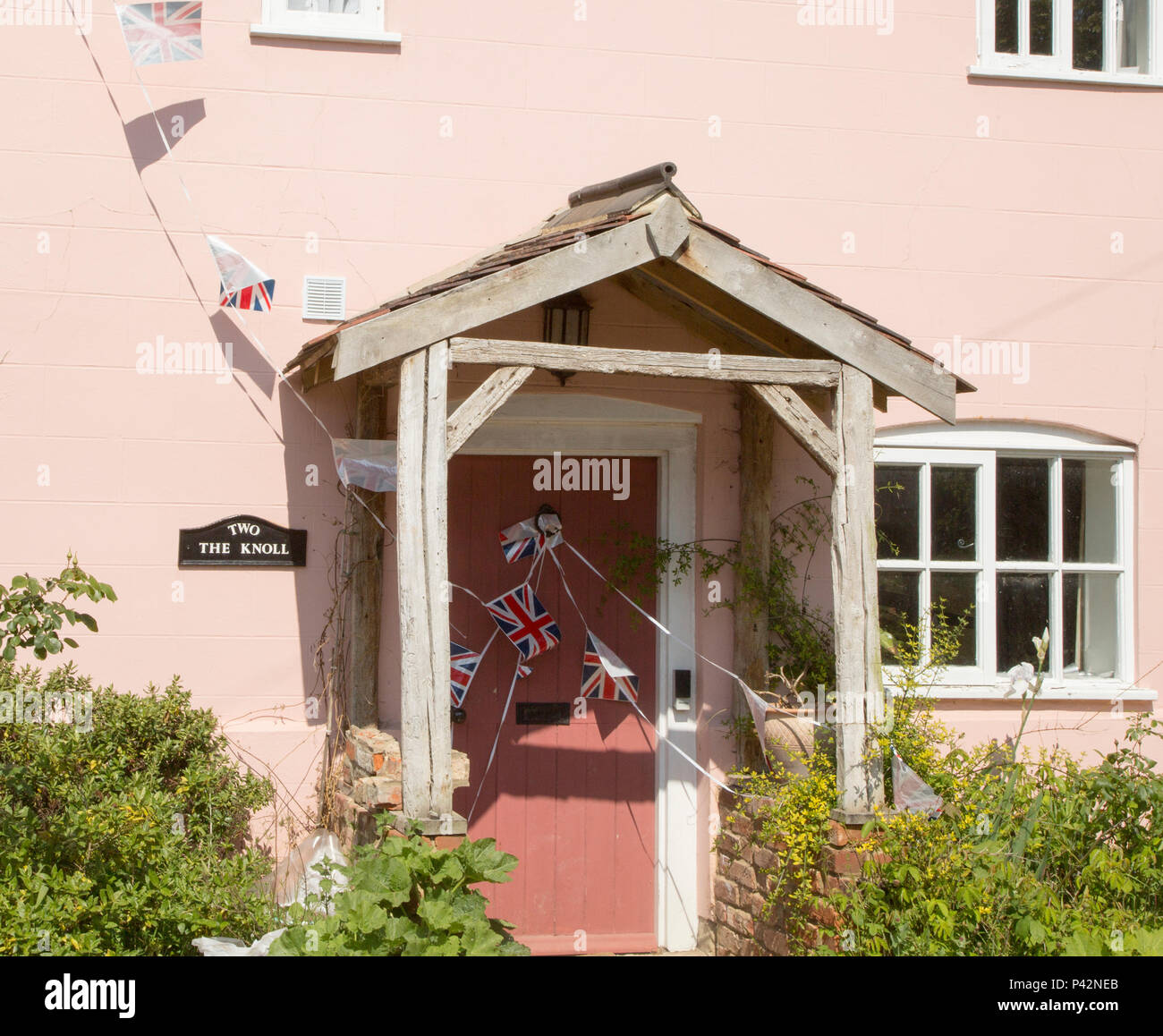 Royal wedding 2018 bunting hi-res stock photography and images - Alamy