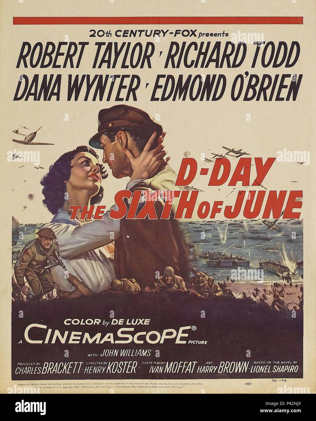 Original Film Title: D-DAY, THE SIXTH OF JUNE. English Title: D-DAY ...