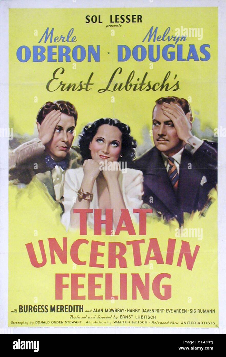 Ernst lubitsch poster hi-res stock photography and images - Alamy