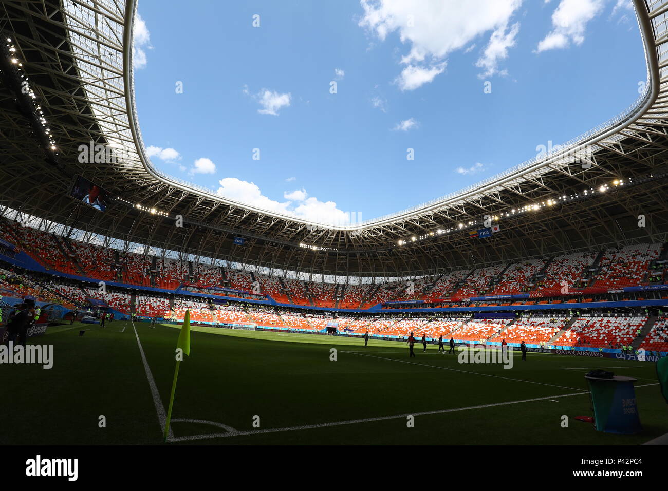 Mordovia Arena, JUNE 19, 2018 - Football / Soccer : A general view of ...