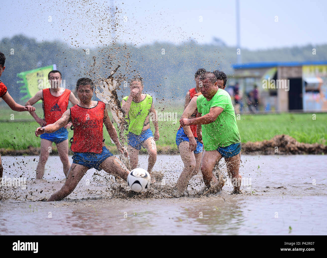 Mud football hi-res stock photography and images - Alamy