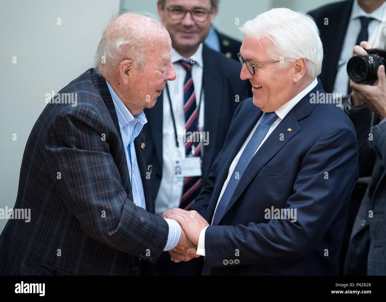 California, USA. 19th June, 2018. German President Frank-Walter ...
