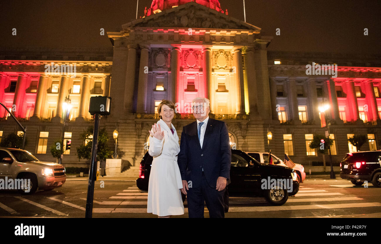 California, USA. 19th June, 2018. German President Frank-Walter ...