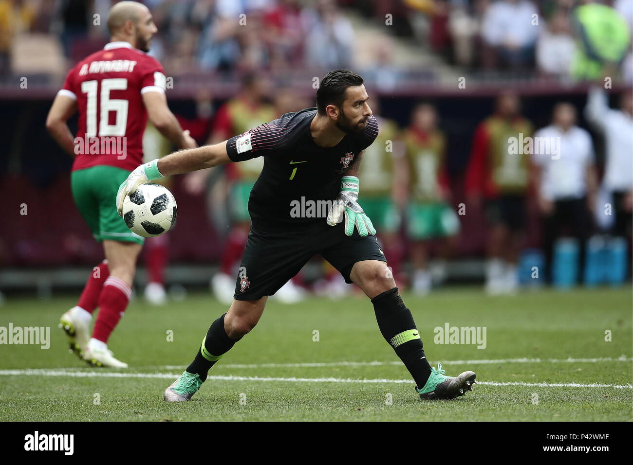 Portugals Goalkeeper Rui Patricio In High Resolution Stock Photography ...