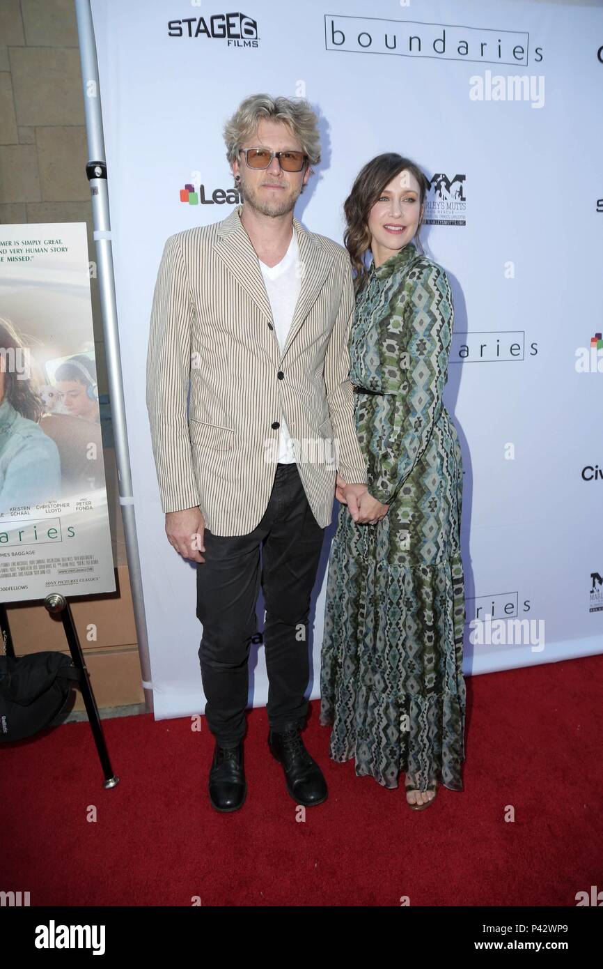 Los Angeles, CA, USA. 19th June, 2018. Renn Hawkey, Vera Farmiga at ...