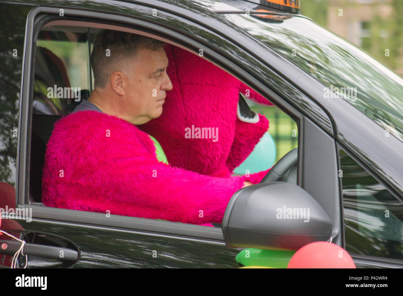 Glasgow taxi outing to troon hi-res stock photography and images - Alamy