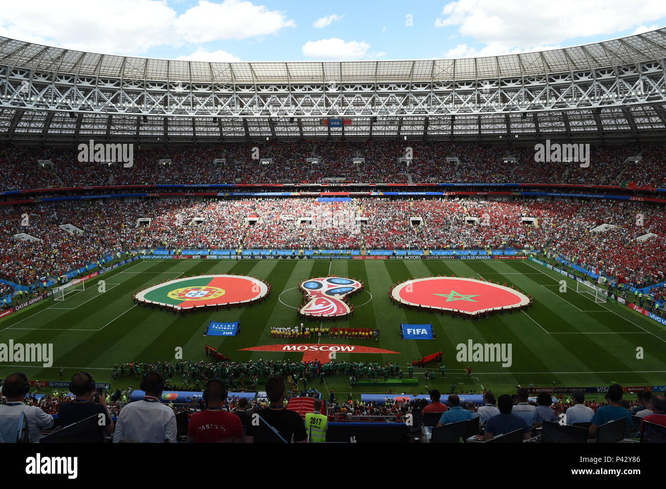 Pre match ceremony hi-res stock photography and images - Alamy