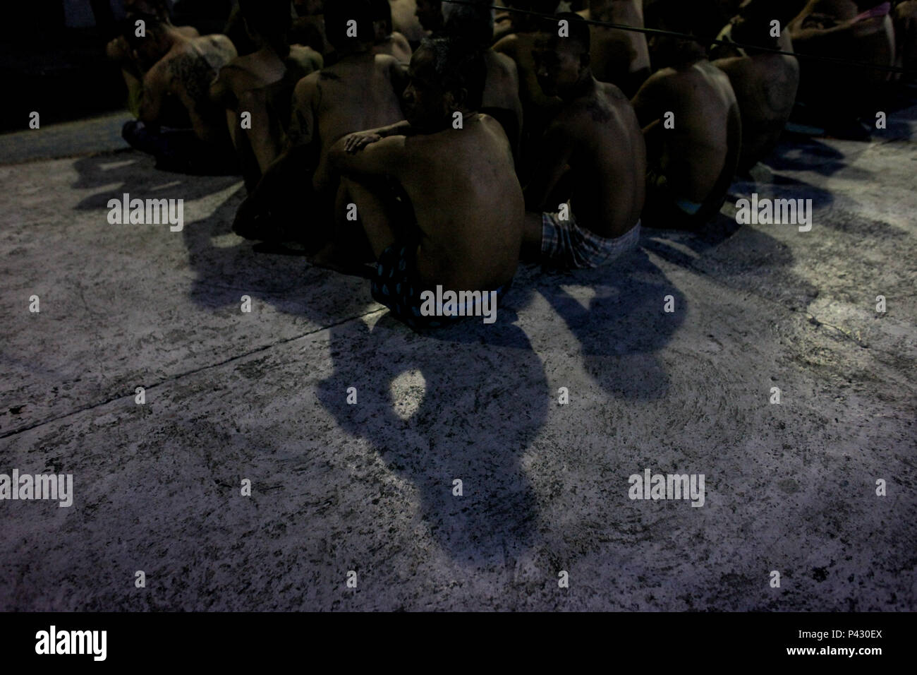 Manila, Philippines. 20th June, 2018. Thousands of inmates gather ...