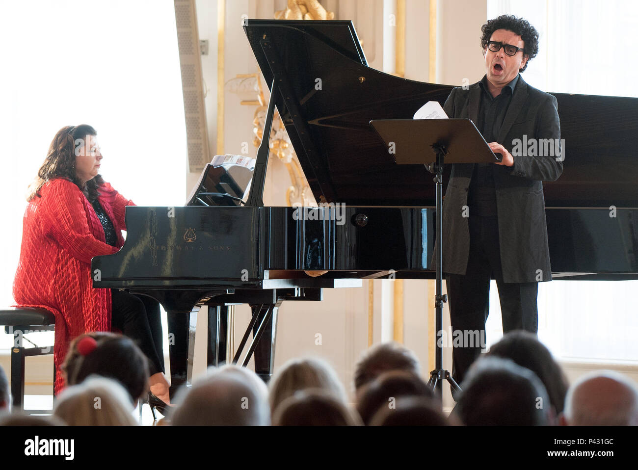 Prague, Czech Republic. 20th June, 2018. Mexican opera singer Rolando ...
