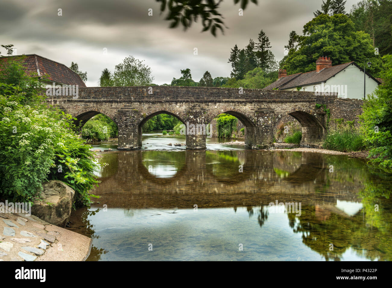 Dulverton west somerset england uk town hi-res stock photography and ...